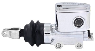 NEW CHROME REAR BRAKE MASTER CYLINDER FOR HARLEY DAVIDSON MILWAUKEE 8 ...