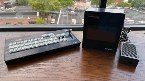 NewTek TriCaster Mini SDI Live Streaming Production Switcher - See ...