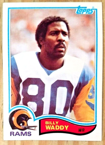 1982 TOPPS BILLY WADDY CARD#387 NR-MINT COLORADO BUFFALOES LOS ANGELES ...