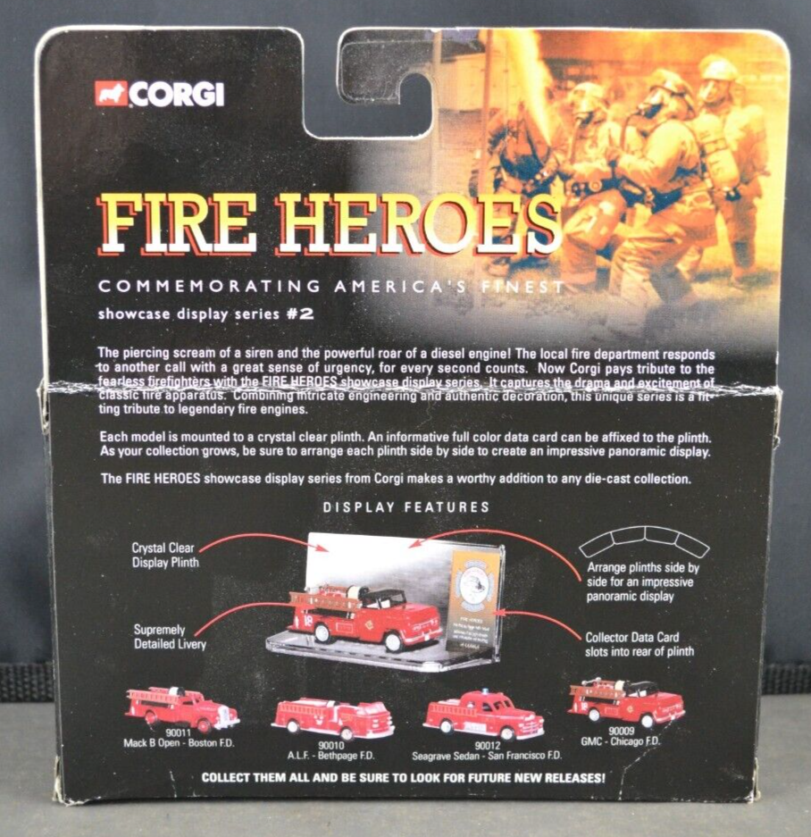 Corgi Fire Heroes 1953 Mack B Open Pumper Boston F.D. CS90011 Diecast ...