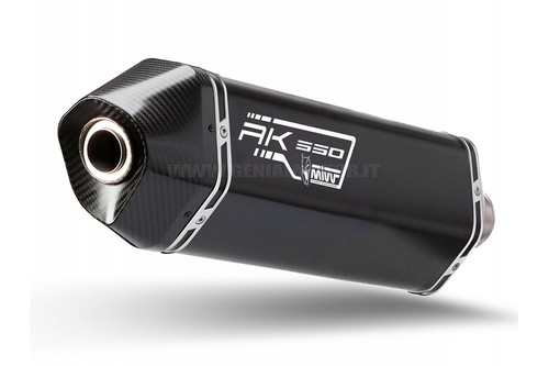 Mivv Exhaust Muffler Speed Edge Black Stainless Steel Kymco Ak 550 2017 ...