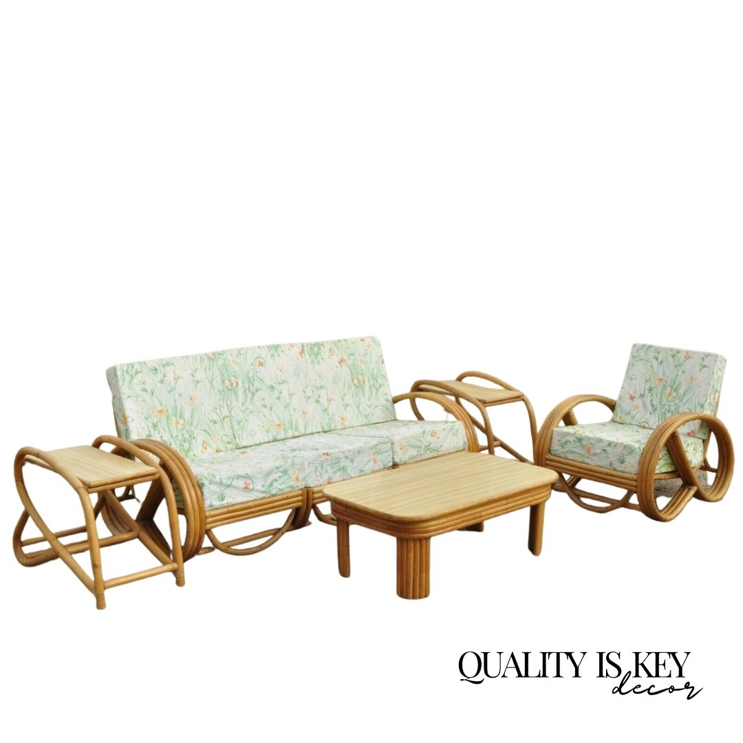 Bamboo Sofa Set | Baci Living Room