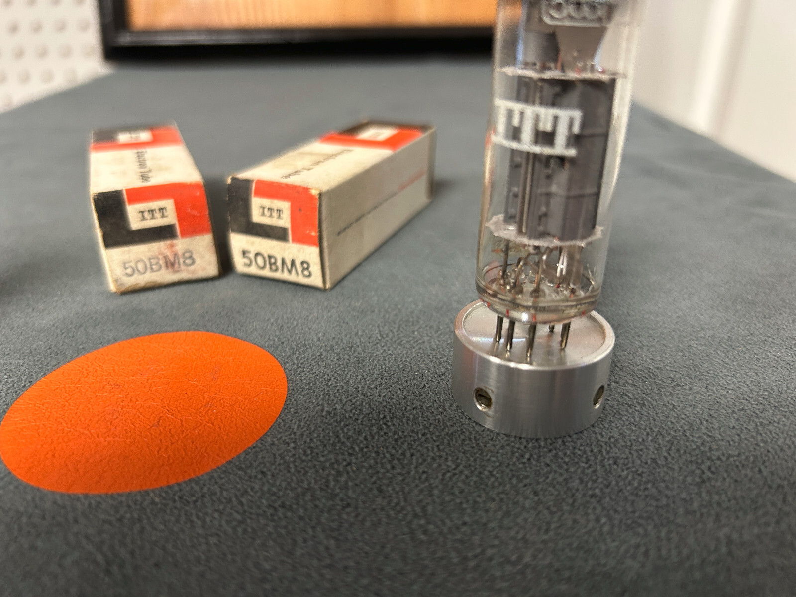 Pair of ITT (Japan) 50BM8 Tubes - NOS NIB - Sencore TC162 Test | eBay