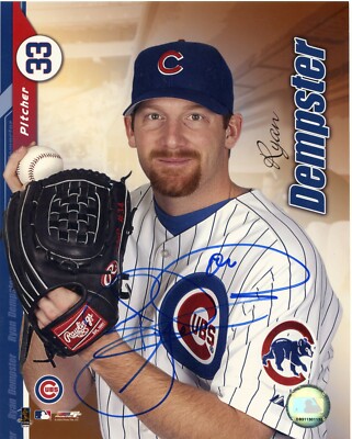 RYAN DEMPSTER SIGNED 8X10 PHOTO PHOTOGRAPH CHICAGO CUBS COA | eBay