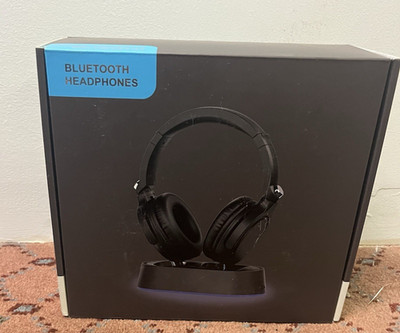 Skycomet Wireless Headphones for TV Seniors with Transmitter Charging ...