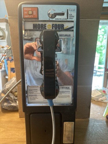 VTG Touchtone Payphone With Keys UNTESTED Great For Man-Cave / Shop ...