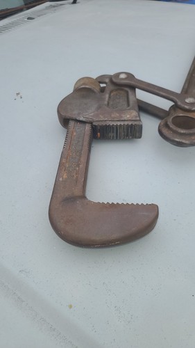 Ridgid Super Six Compound Leverage Pipe Wrench (48" total length) | eBay