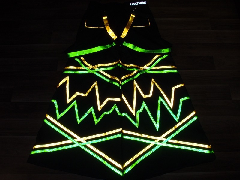 Heatwave phat pants rave gear reflective dance wear hardstyle reflector ...