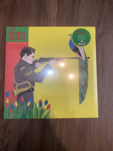fun. - Aim and Ignite Zia Exclusive *LIMITED TO 500* Yellow & Red Vinyl ...