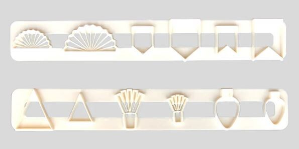 FMM Decorative Bunting Set Cutter Cake Decorating | eBay UK