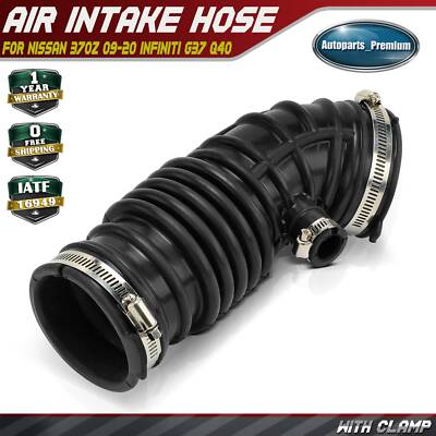 Right Side Air Intake Hose w/ Hose Clamps for Nissan 370Z 09-20 ...