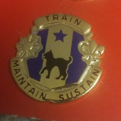 Authentic US Army 81st Regional Support Command DI DUI Unit Crest ...