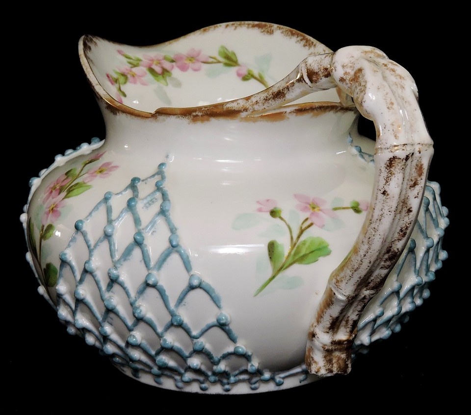 Porcelain Cider PITCHER, KTK, Lotus Ware, Knowles Taylor & Knowles ...