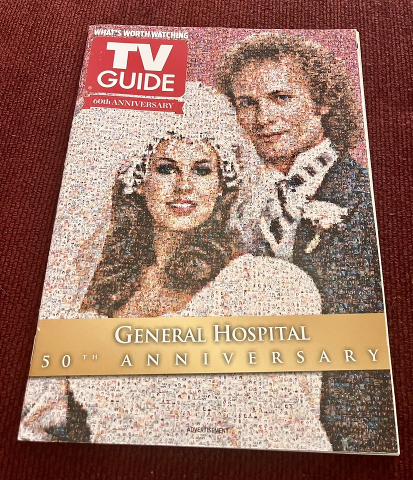 TV Guide 60th Anniversary 2013 Front Cover Star Trek Back Cover General ...