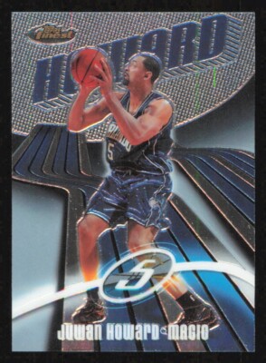 2003 Topps Finest JUWAN HOWARD Basketball card ORLANDO MAGIC Michigan ...
