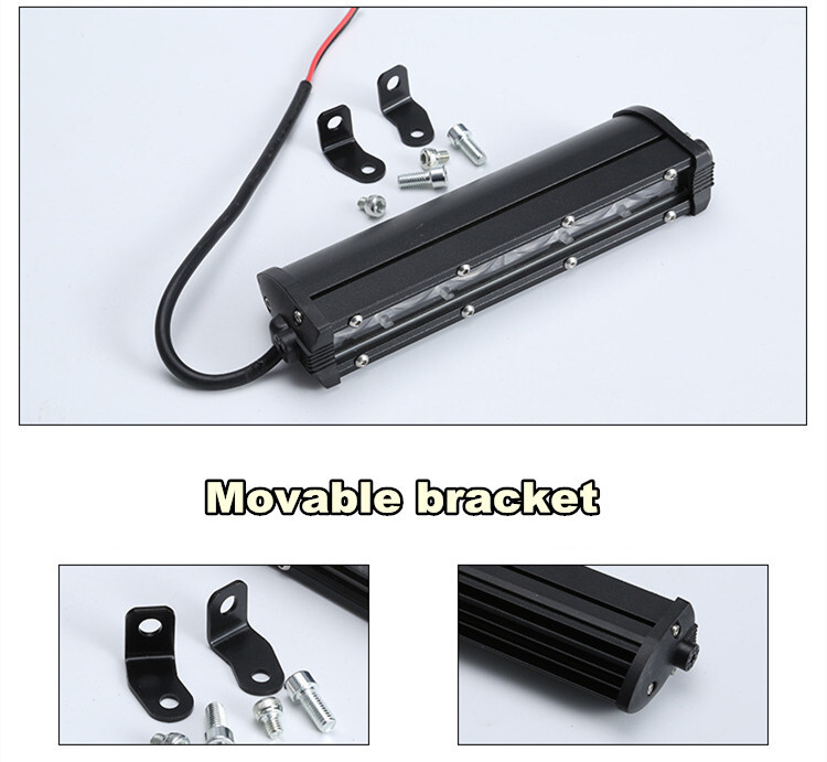 LED Work Light Bar 8in Spot Lights Driving Lamp Offroad Car SUV ATV ...