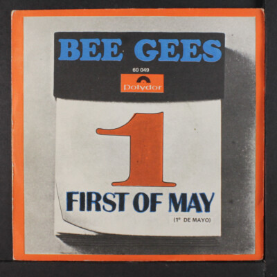BEE GEES: first of may / lamplight Polydor 7" Single 45 RPM | eBay