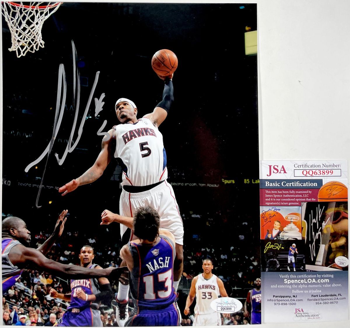 NBA Josh Smith Signed Atlanta Hawks 8x10 Photo C Autograph JSA COA | eBay