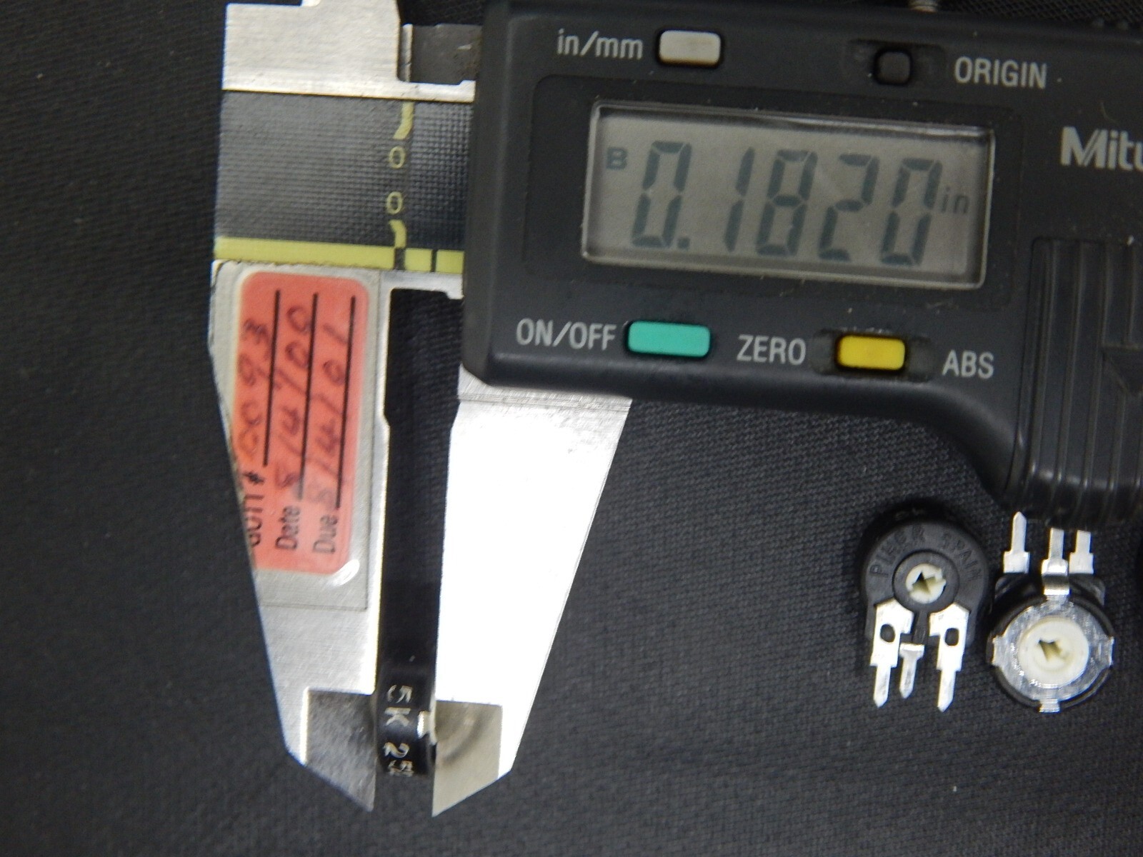 PIHER PT10H5K POTENTIOMETER 5K OHM 20% LINEAR TAPER RADIAL PT10H 5K ...