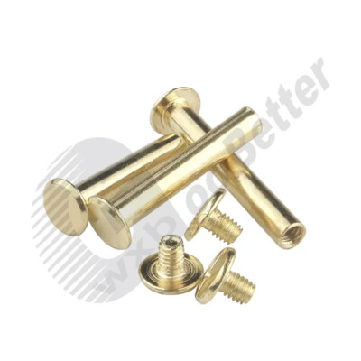 Chicago Screws Metric M5 Copper-Plated Steel Interscrews DIY Chicago ...