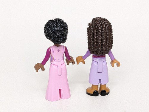 LEGO Asha & Sakina Disney WISH Minifigure Mini Doll friends lot Asha's ...