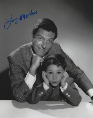 Larry Mathews Autographed Signed 8x10 Photo - Ritchie of Dick Van Dyke ...