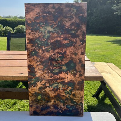 Fabulous Vertical Distressed Copper Designer Radiator 405/805mm 1000btu ...