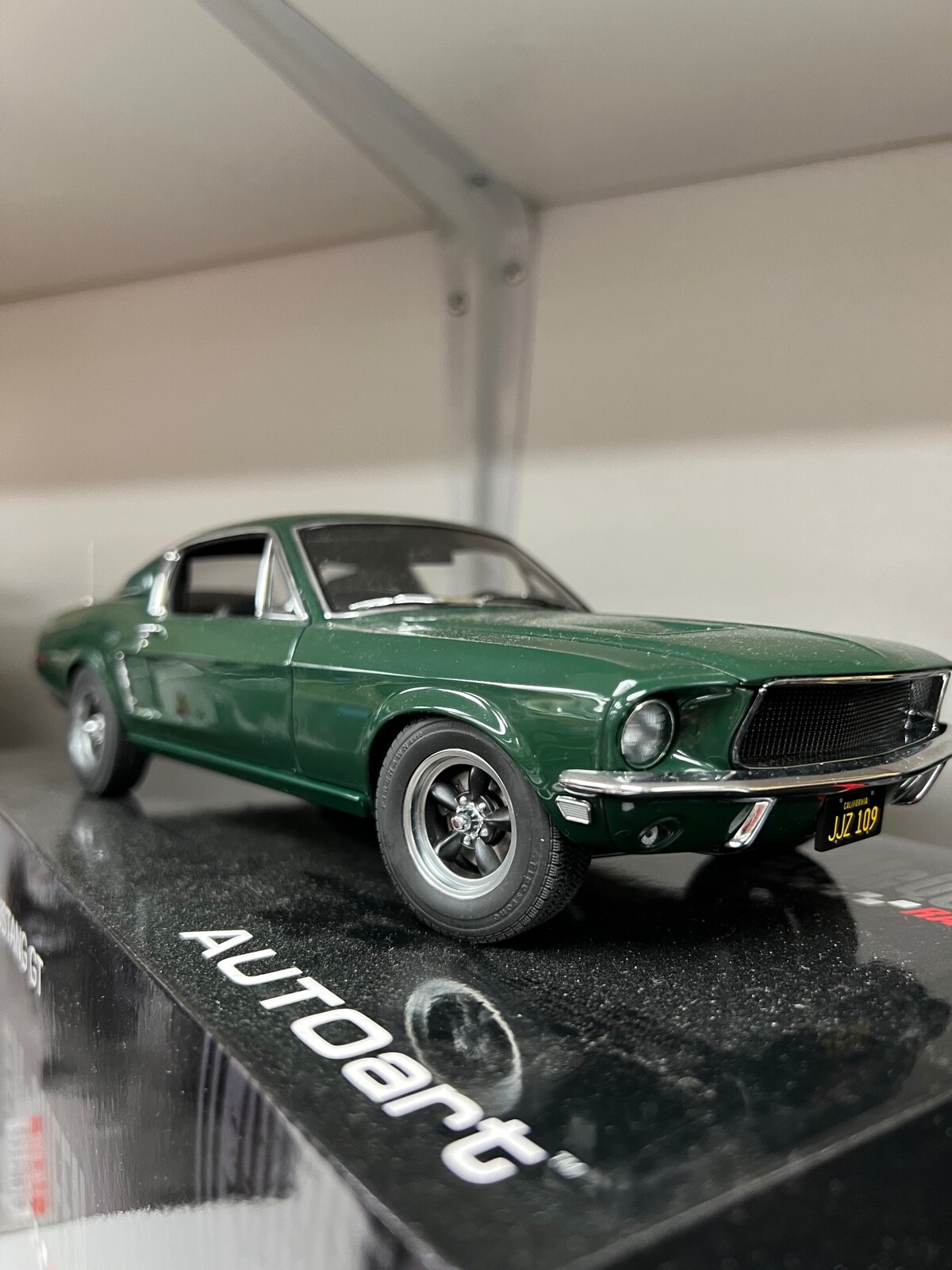 Vintage RARE Antique Ford Bullitt Mustang GT Model Car Collectible 11 ...