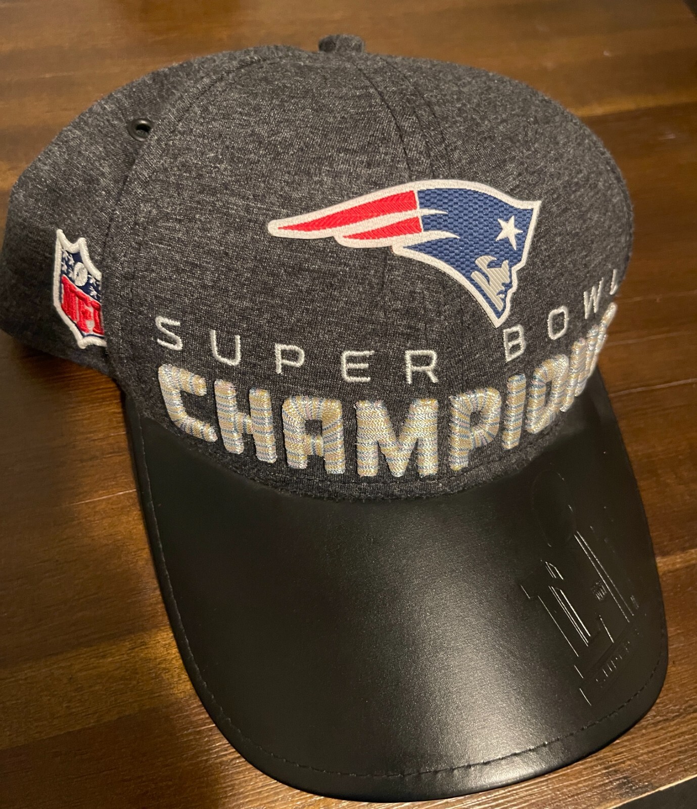 New England Patriots LI Super Bowl 51 Champions Trophy 9Forty Hat New ...