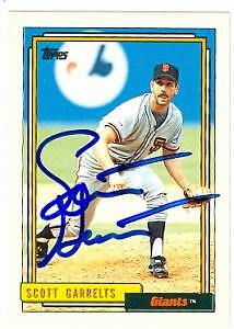 Scott Garrelts autographed Baseball Card (San Francisco Giants) 1992 ...