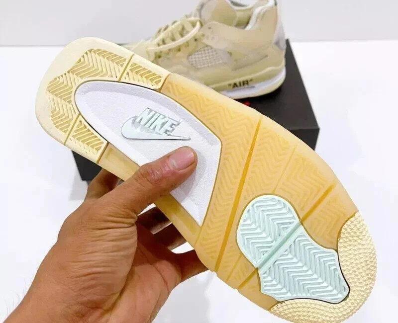 NEW (Men's) Jordan 4 4th Generation Retro SP Off-white - Size US 7-12 ...