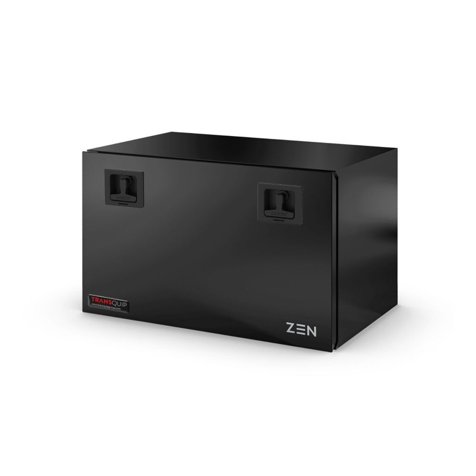 Daken Black Steel Toolbox 1000mm Side Locker Storage Box for HGV Truck ...