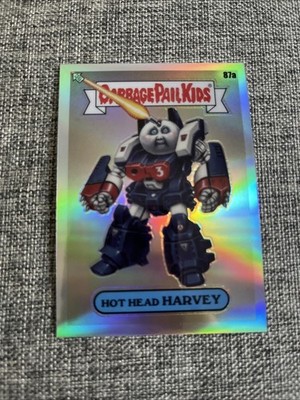 Gpk 2020 Chrome Series 3 Hot Head Harvey ~Refractor~ 🤖 #87a | eBay