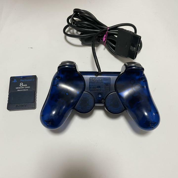 PlayStation2 PS2 Ocean Blue Console Clear Blue SCPH-37000 NTSC-J Japan ...