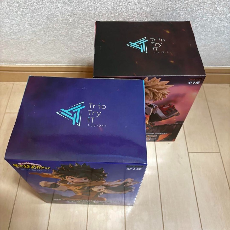 My Hero Academia Trio-Try-iT Figure Izuku Midoriya Katsuki Bakugo Set ...