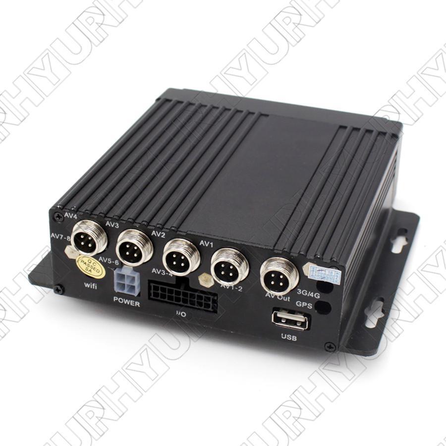 4CH Car DVR Video Recorder +7"Monitor + 4 Night vision Cameras For ...