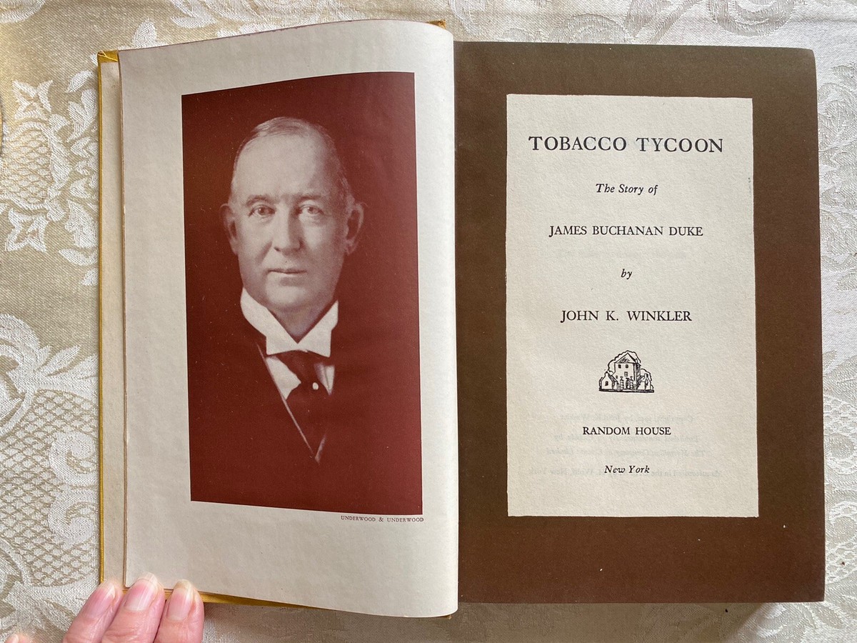 James Buchanan Duke Tobacco JAMES BUCHANAN DUKE Stock Photos,