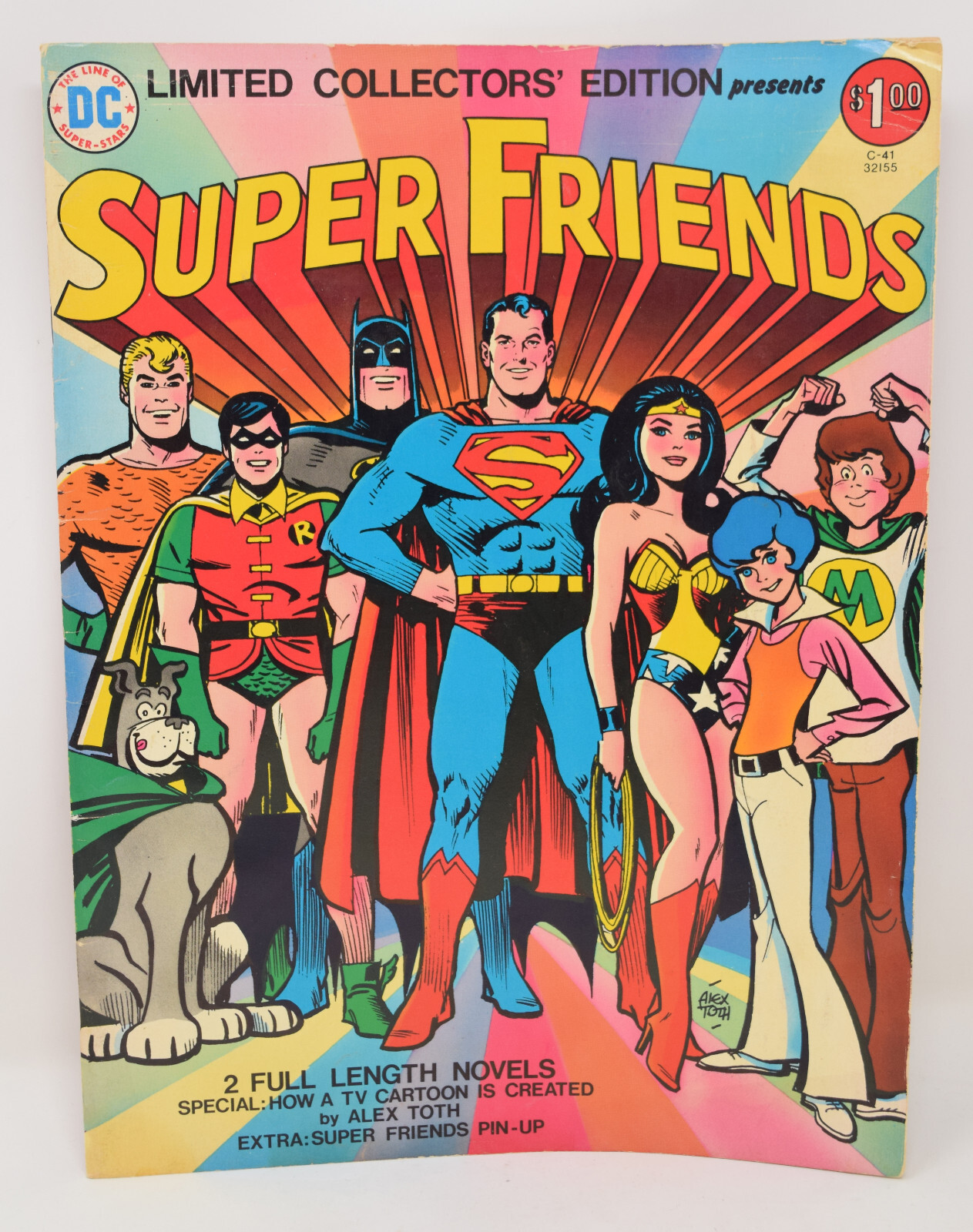 Super Friends Treasury C-41 DC 1976 VG Batman Superman Wonder Woman | eBay