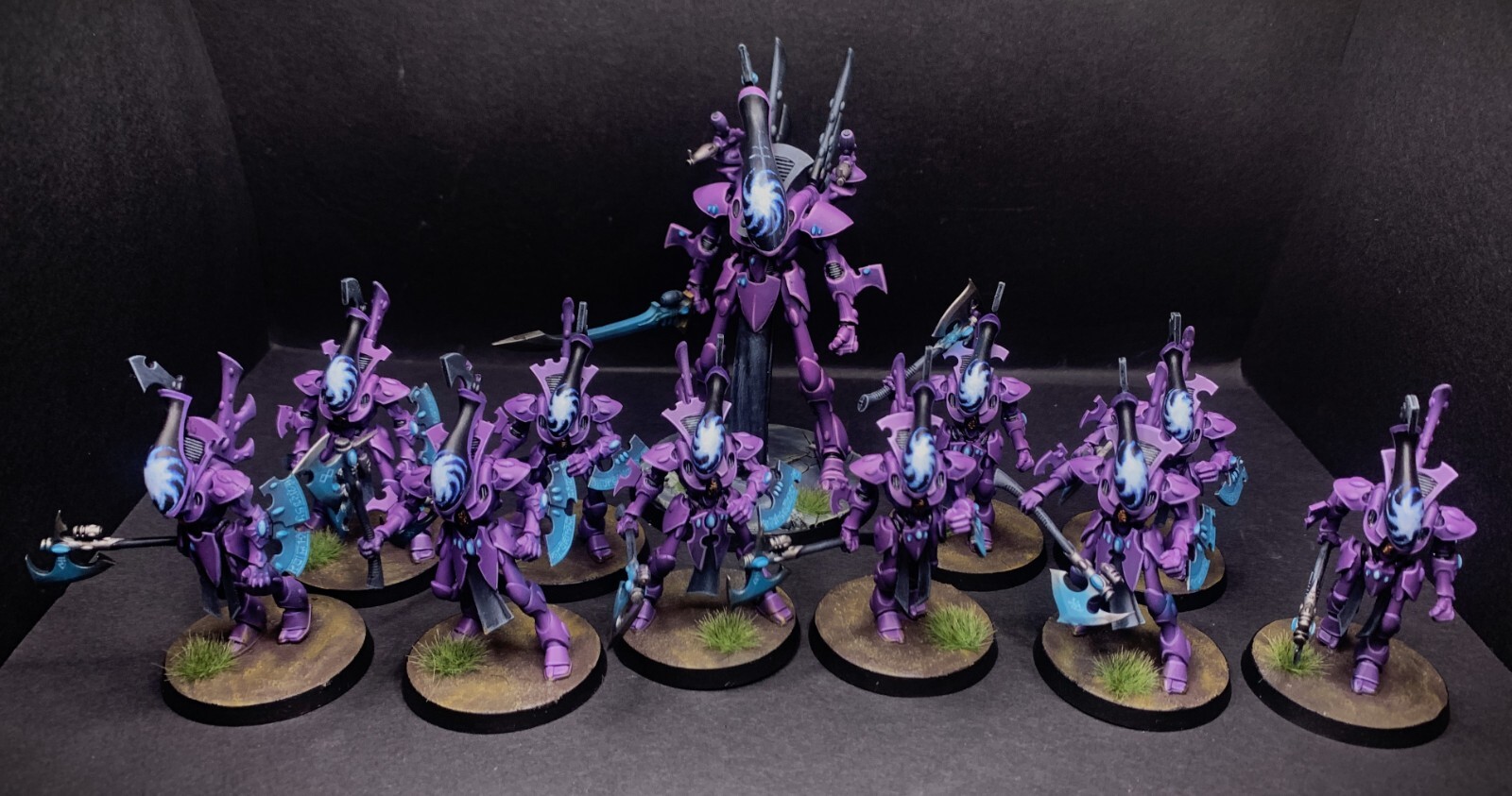 Wraithblades + Wraithlord painted pack Warhammer 40k Aeldari ...