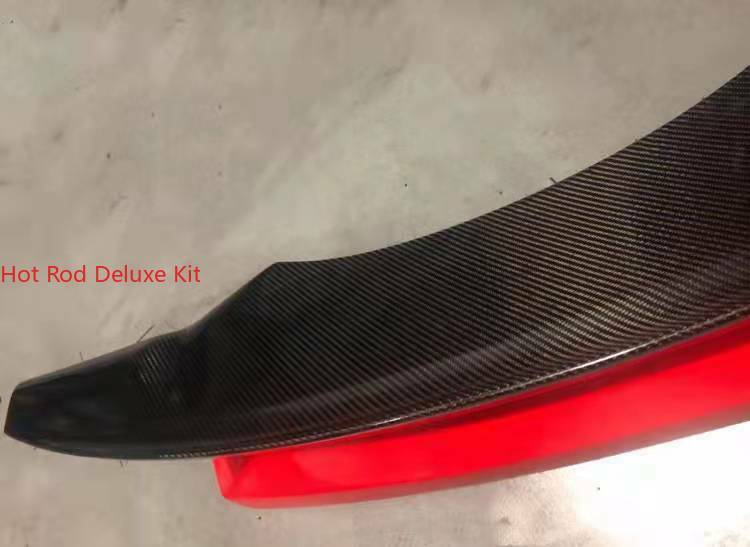 Carbon Fiber Rear Trunk Spoiler Wing For Jaguar F-Type Coupe 2-Door P7 ...