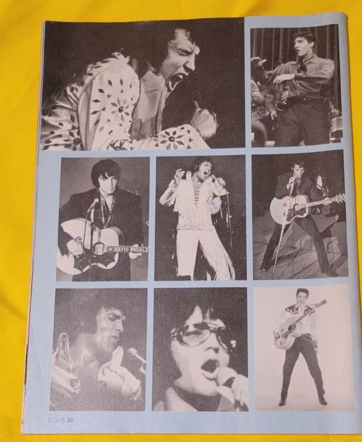 VINTAGE VERY RARE Elvis Presley "Beginning As told by Elvis Over 20 ...