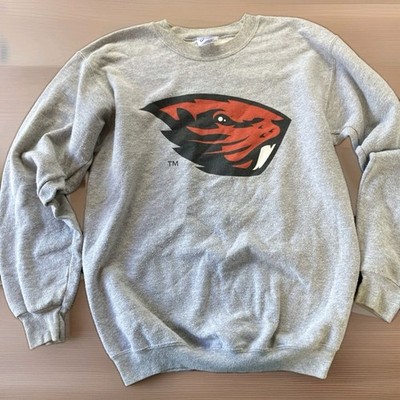 Vintage Oregon State Beavers Sweatshirt Crewneck Gray Pullover Port ...
