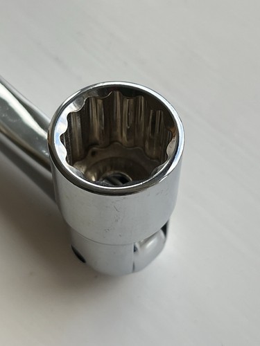 Saltus (Germany) 18mm 3=1 flex head socket and open end combination ...