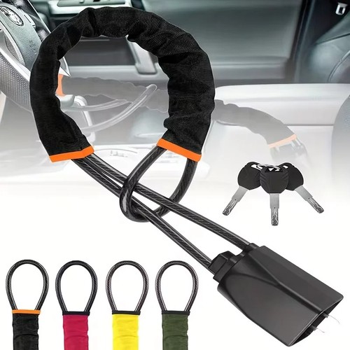 STEERING WHEEL LOCK TITAN LOCK CAR ACCESSORIES ANTI-THEFT DEVICE HIGH ...