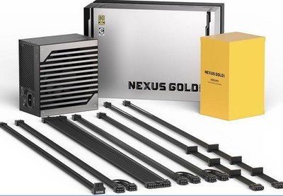 Nexus Gold 750W Computer Power Supply | Fully Modular | ATX 3.1 PCIe 5. ...