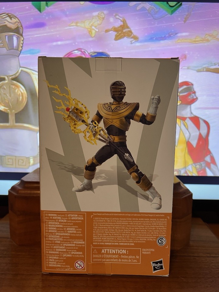 MMPR Zeo Gold Ranger Lightning Collection! New And Sealed!! | eBay