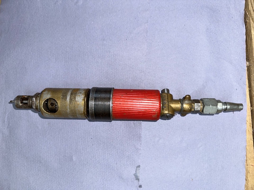 Desoutter Streight Air Drill with Countersink Adapter & Bits | eBay UK