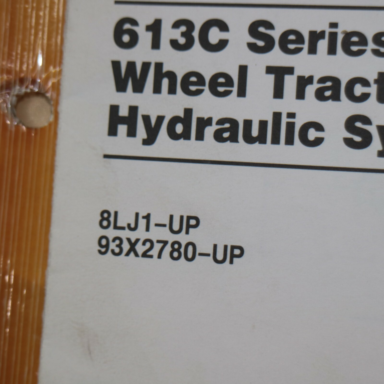 Caterpillar 613c Scraper Electrical Schematic diagram drawing manual ...