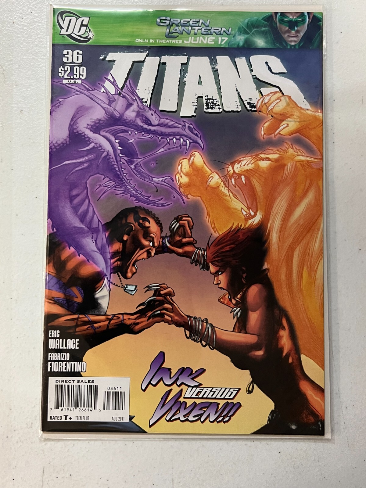 Titans Comic 36 Cover A First Print 2011 Eric Wallace Fabrizio ...