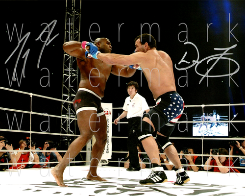 Gary Goodridge & Don Frye signed UFC MMA 8X10 poster picture autograph ...